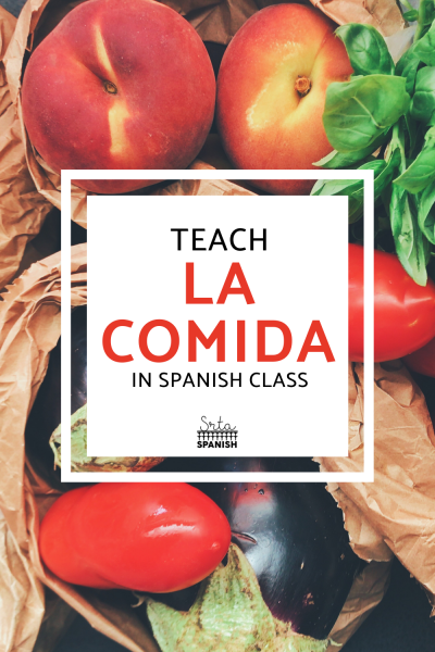 Fun Spanish Food Vocabulary Activities for La Comida Unit - Srta Spanish