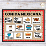 Fun Spanish Food Vocabulary Activities for La Comida Unit - Srta Spanish