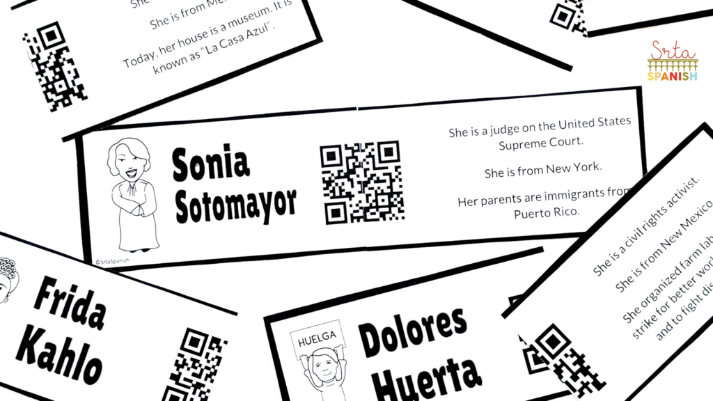 Hispanic Heritage Month Spanish Class Lesson Plan - Srta Spanish