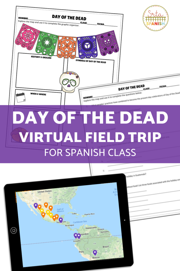 Día de los Muertos Lesson Plan for Spanish Class - Srta Spanish