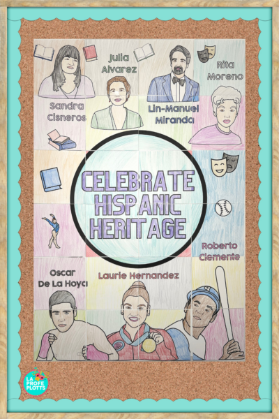 Spanish Classroom Decor for Hispanic Heritage Month - Srta Spanish