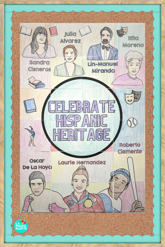 Spanish Classroom Decor for Hispanic Heritage Month - Srta Spanish