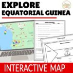 Interactive Maps Activity BUNDLE - Srta Spanish