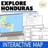 Honduras Virtual Field Trip Digital Map Activities SPANISH & ENGLISH ...