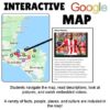 Honduras Virtual Field Trip Digital Map Activities SPANISH & ENGLISH ...