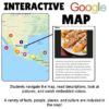 Mexico Culture Virtual Field Trip Digital Map Activities SPANISH ...