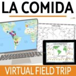 Interactive Maps Activity BUNDLE - Srta Spanish