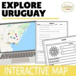 Interactive Maps Activity BUNDLE - Srta Spanish