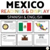 Mexico Culture Gallery Walk Readings & Classroom Display in Spanish ...