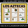 Maya Aztec Inca Readings Activities and Bulletin Boards in Spanish ...