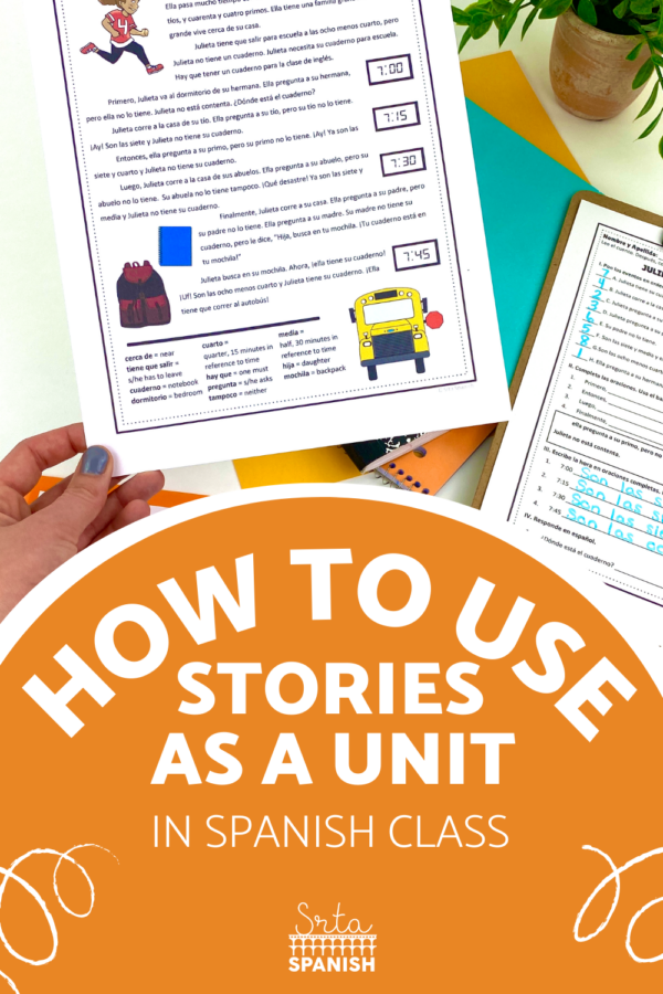 How to Design a Unit Plan for Spanish Class - Srta Spanish