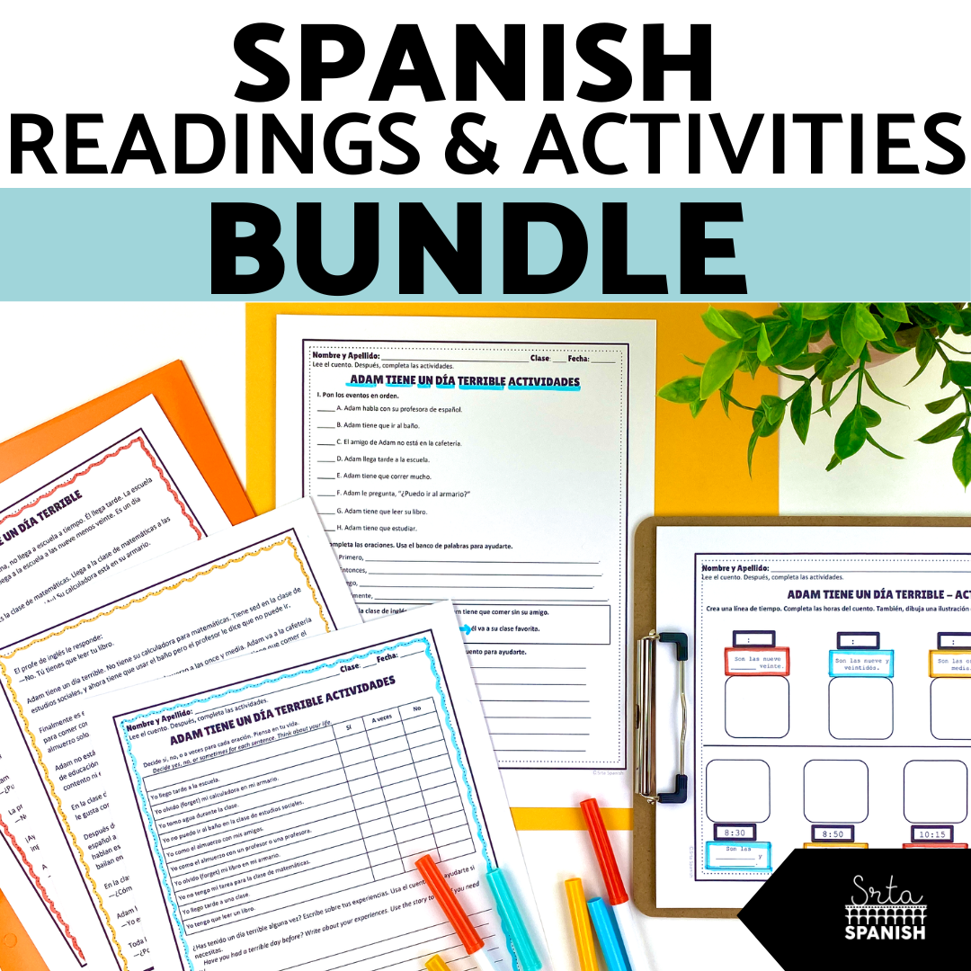 How to Design a Unit Plan for Spanish Class - Srta Spanish