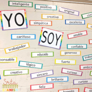 Spanish Classroom Decor for Back to School - Srta Spanish