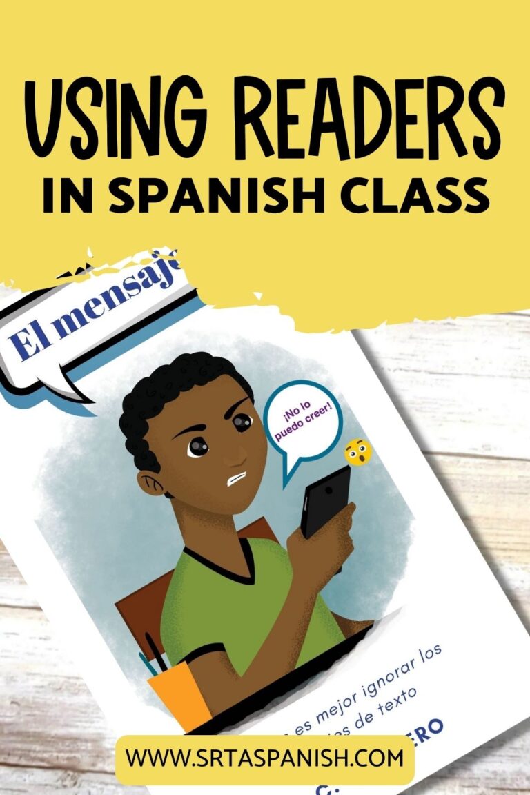 Using Readers in Spanish Class - Srta Spanish