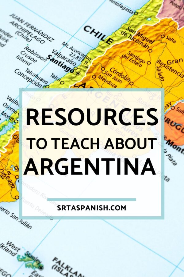 Map of Spanish-Speaking Countries and Activities - Srta Spanish