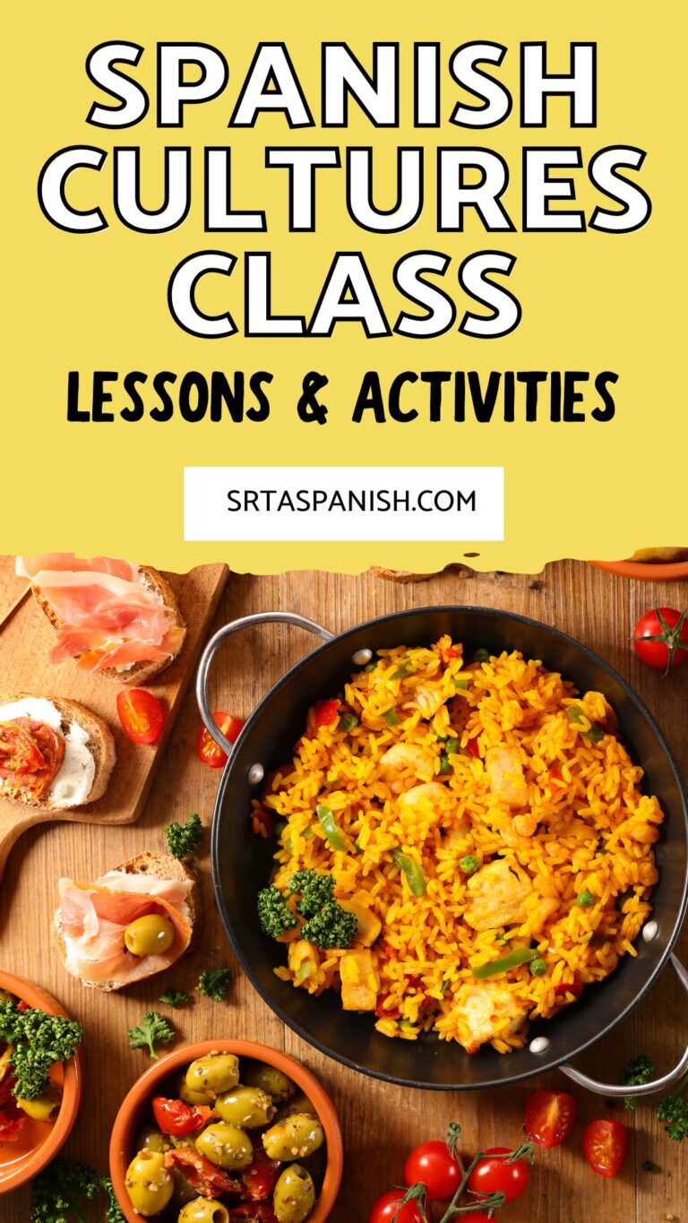 Spanish Culture Class Resources - Srta Spanish