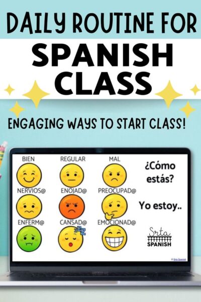 Plans for After Spring Break in Spanish Class - Srta Spanish