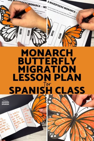 Monarch Butterfly Migration Lesson Plan for Spanish Class - Srta Spanish