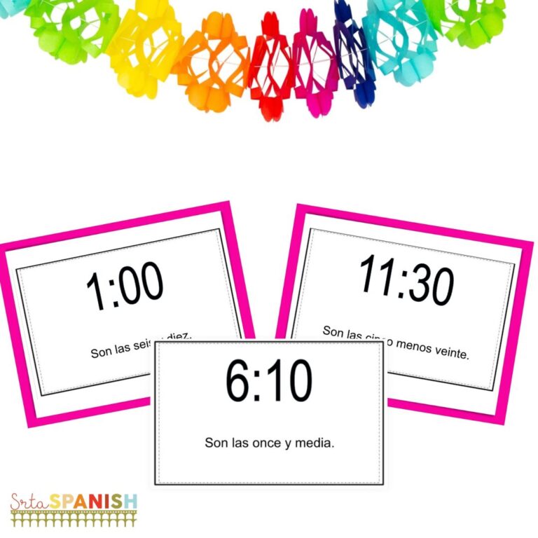 5 End of the Year Activities for Spanish Class - Srta Spanish