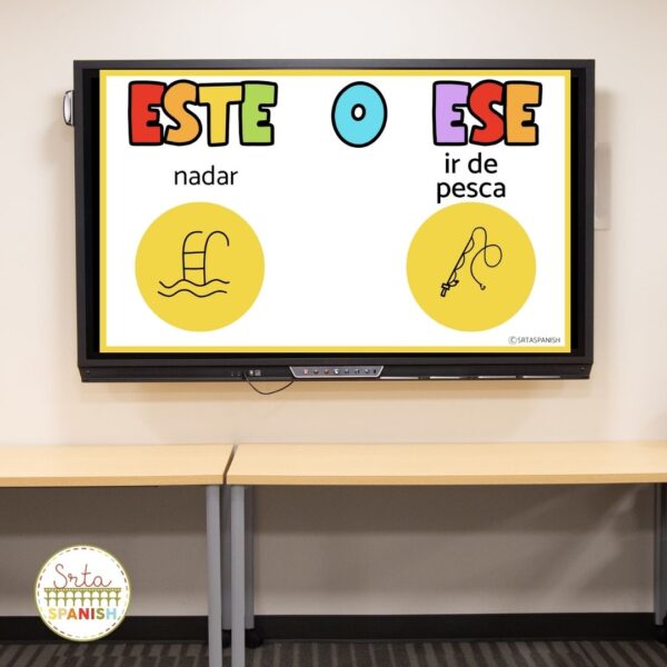 Fun Spanish End of the Year Activity: This or That Game - Srta Spanish