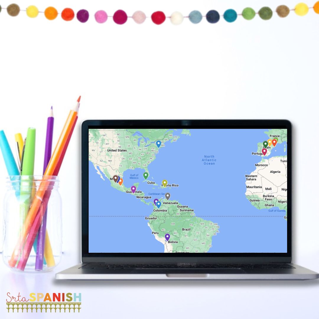 Art in Spanish Class - Srta Spanish