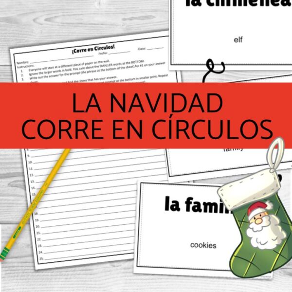Free Spanish Christmas Worksheets for La Navidad Activities - Srta Spanish