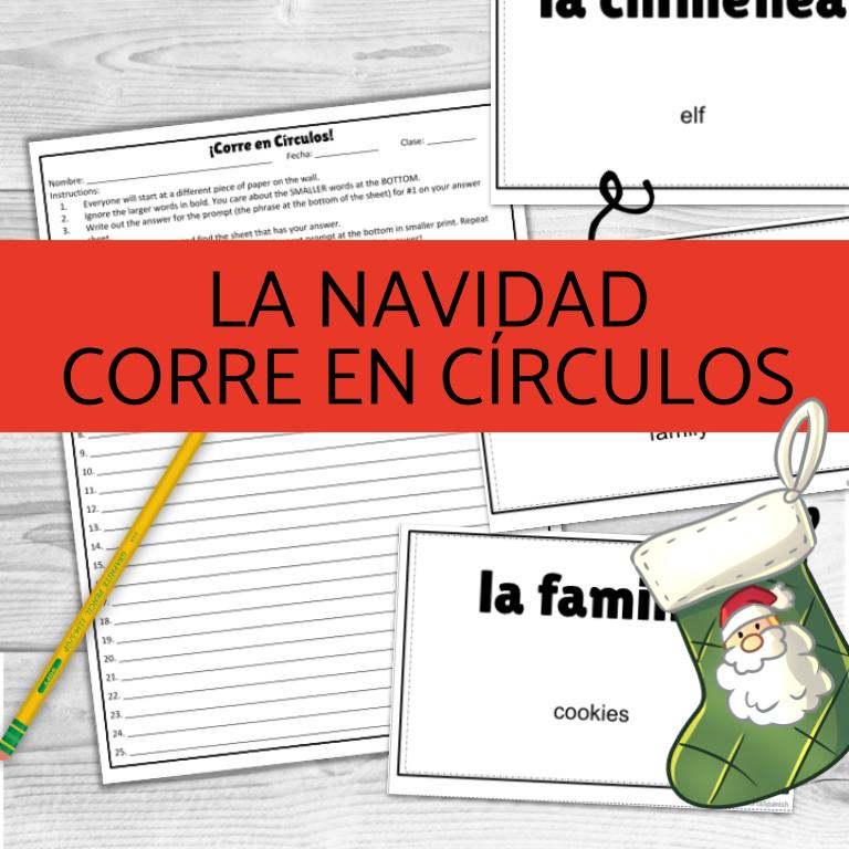 Free Spanish Christmas Worksheets for La Navidad Activities - Srta Spanish