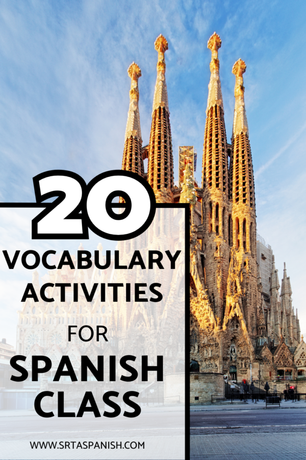 20 Spanish Vocabulary Games - Srta Spanish