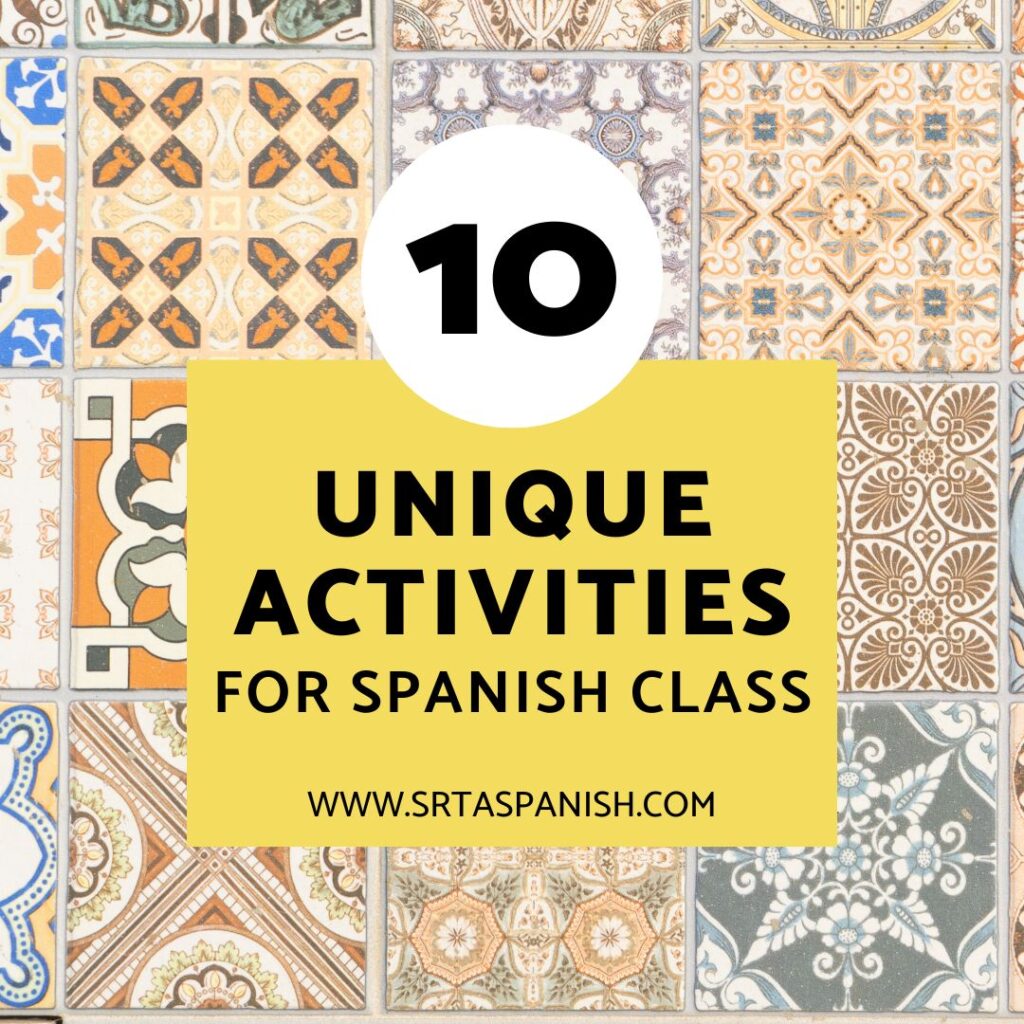 Reading Activity for Spanish Class: Tabata Timeline - Srta Spanish