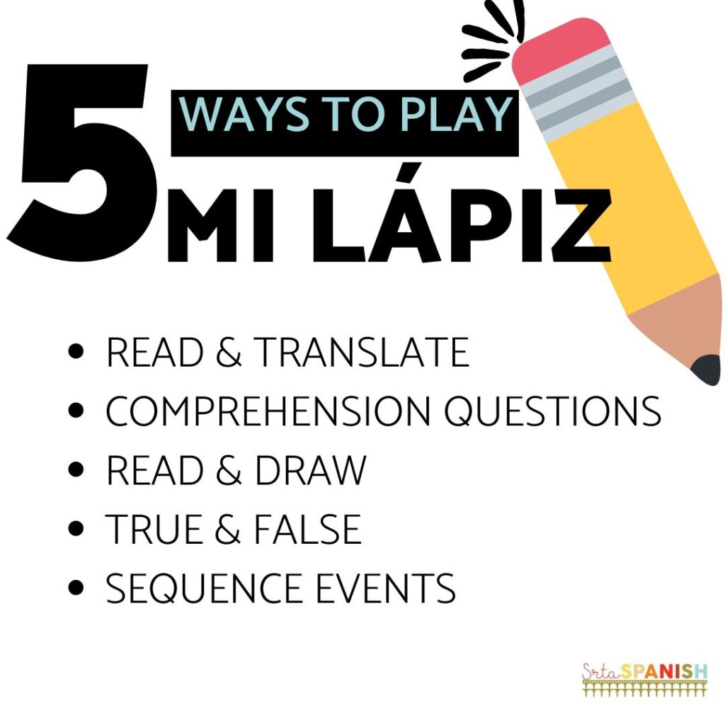 5 Fun Spanish Games - Srta Spanish