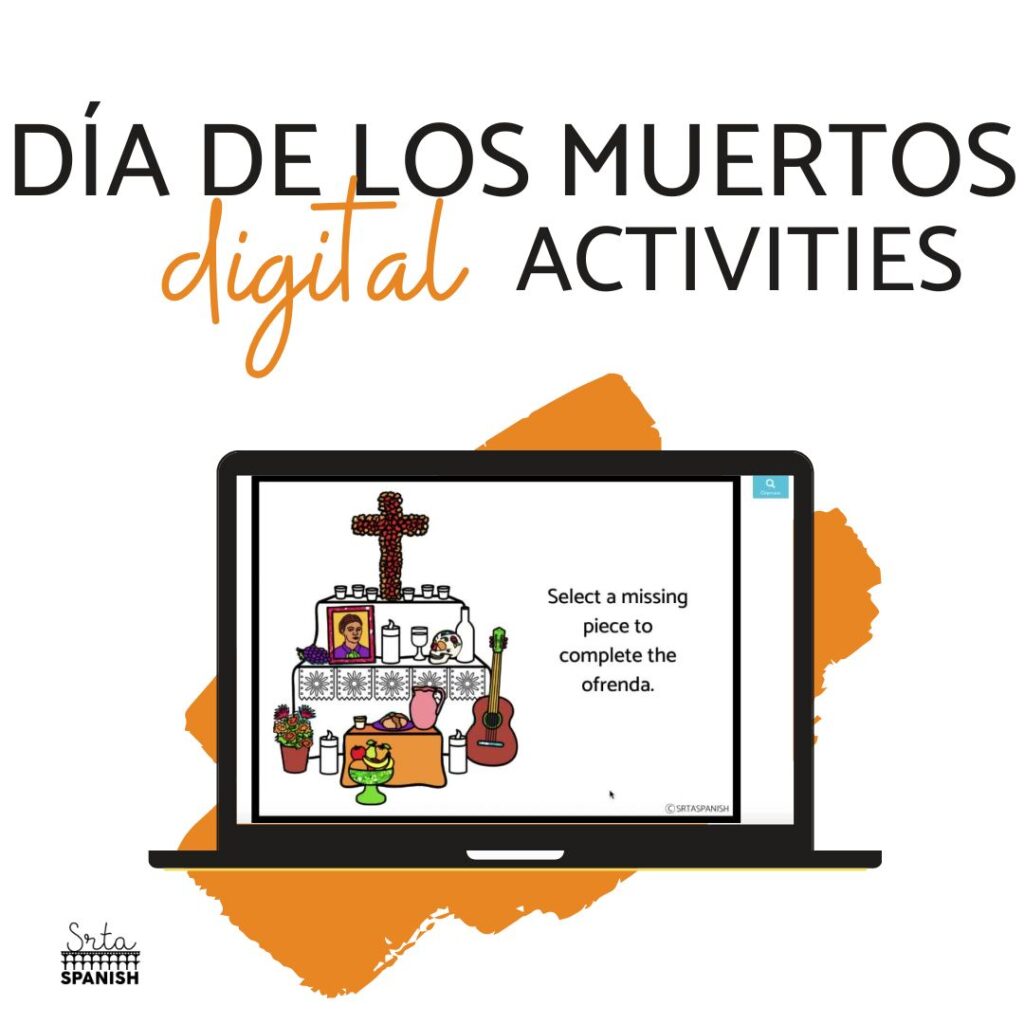 Digital Day of the Dead Activities for Spanish Class - Srta Spanish
