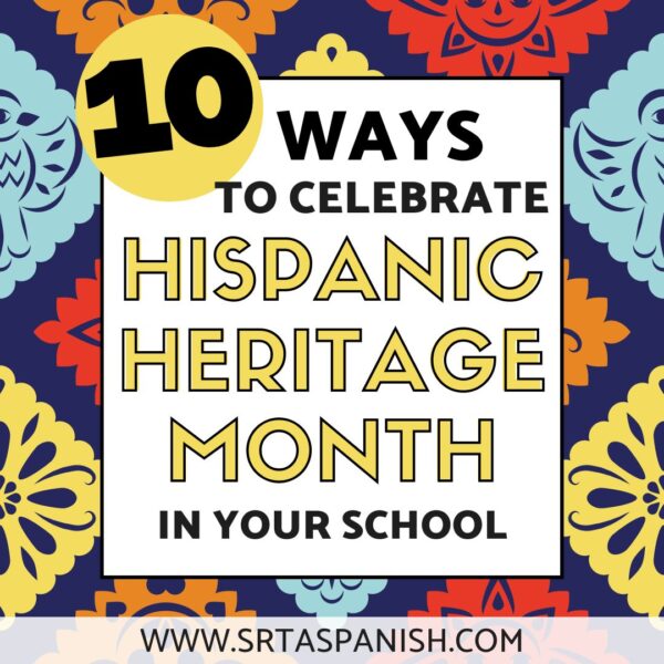 Free Hispanic Heritage Month Bulletin Board Printable - Srta Spanish