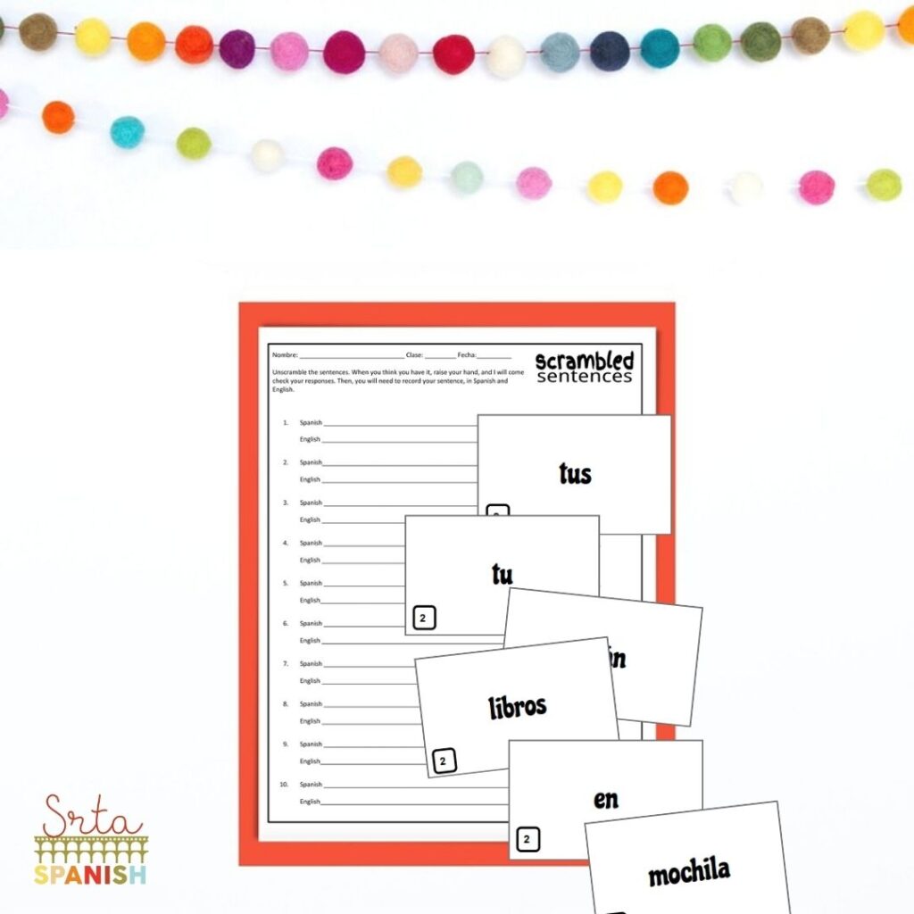 Possessive Adjectives Spanish Practice Worksheets - Srta Spanish