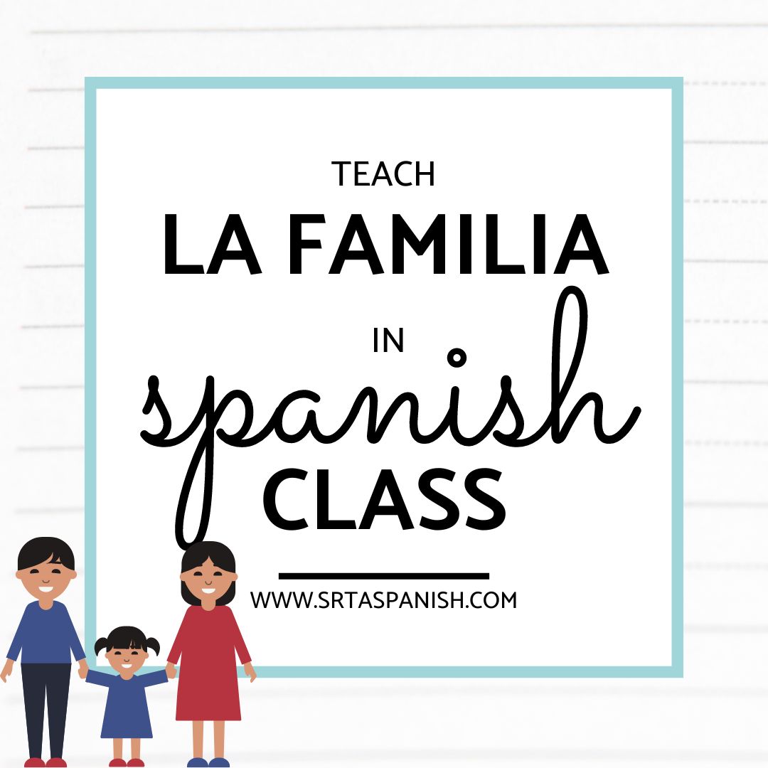 10 Fun Spanish Vocabulary Activities for La Familia - Srta Spanish