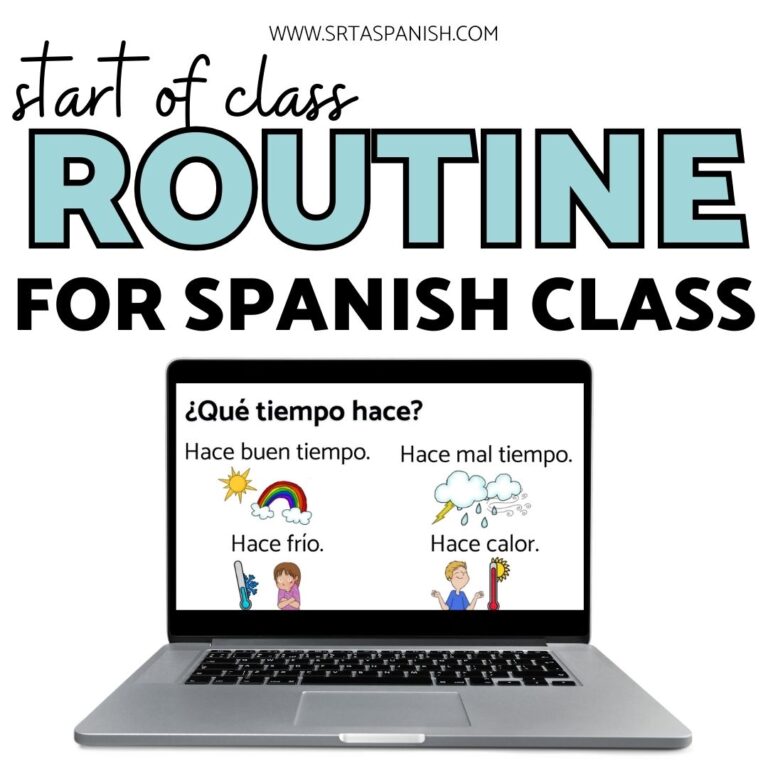 Fun Spanish Weather Vocabulary Worksheets for El Tiempo - Srta Spanish