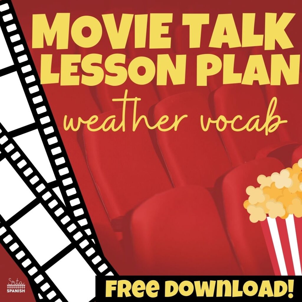 Fun Spanish Weather Vocabulary Worksheets for El Tiempo - Srta Spanish