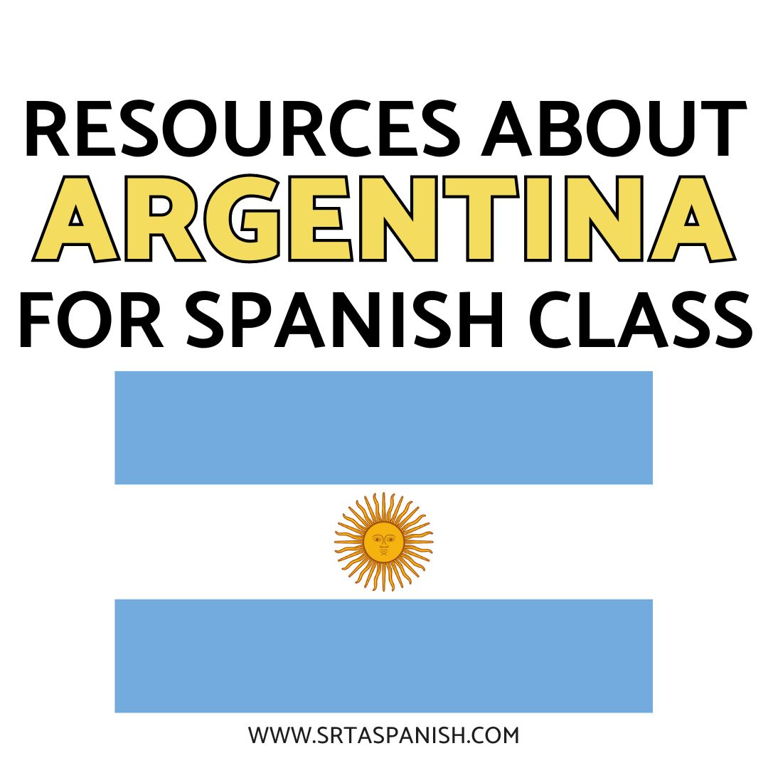 Resources to Teach about Argentina - Srta Spanish