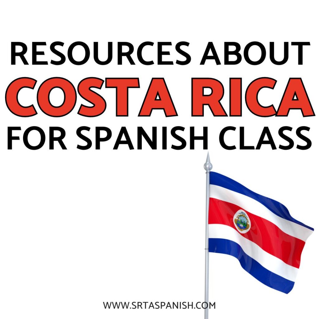 Resources to Teach about Costa Rica - Srta Spanish