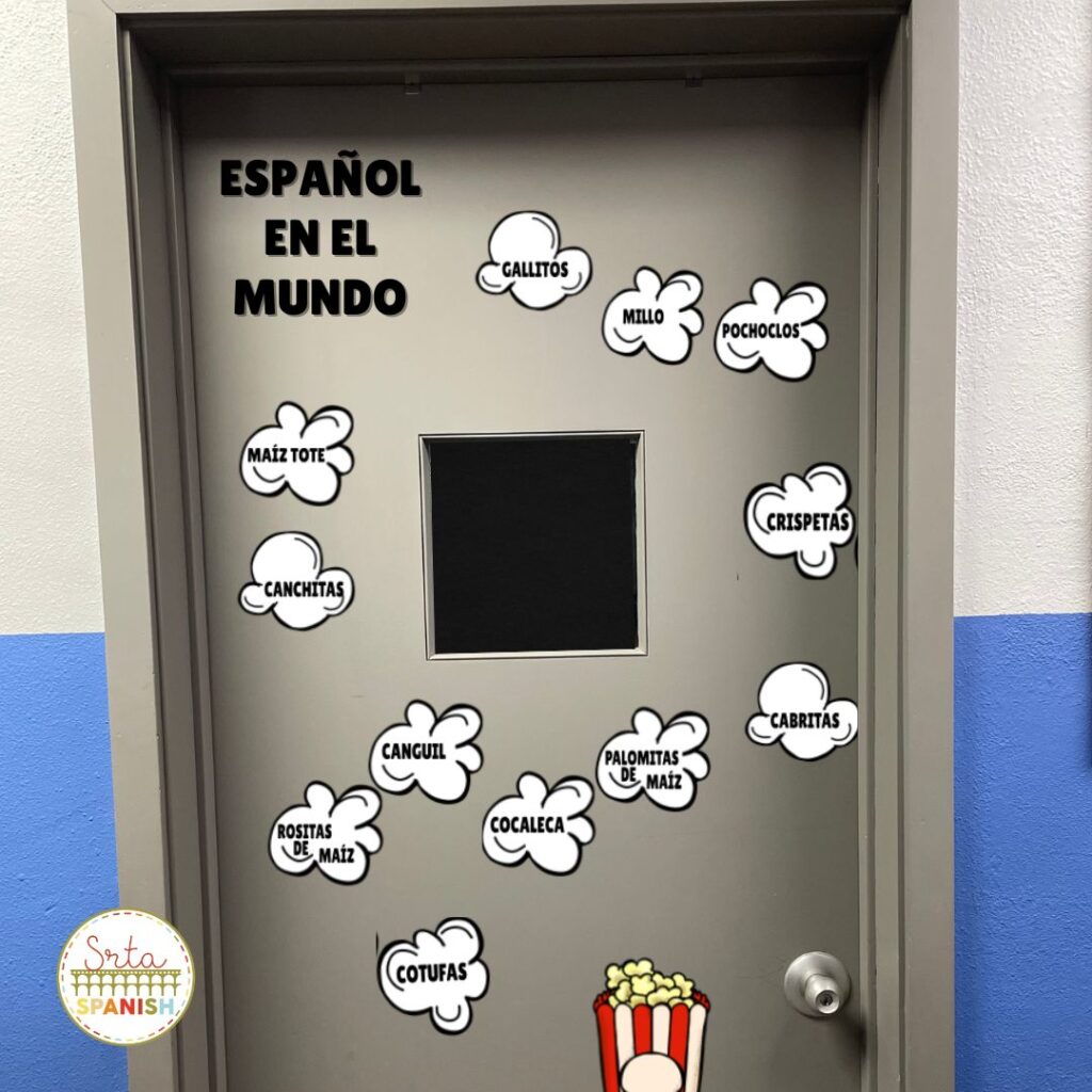 Ideas for Hispanic Heritage Month Door Decorating - Srta Spanish
