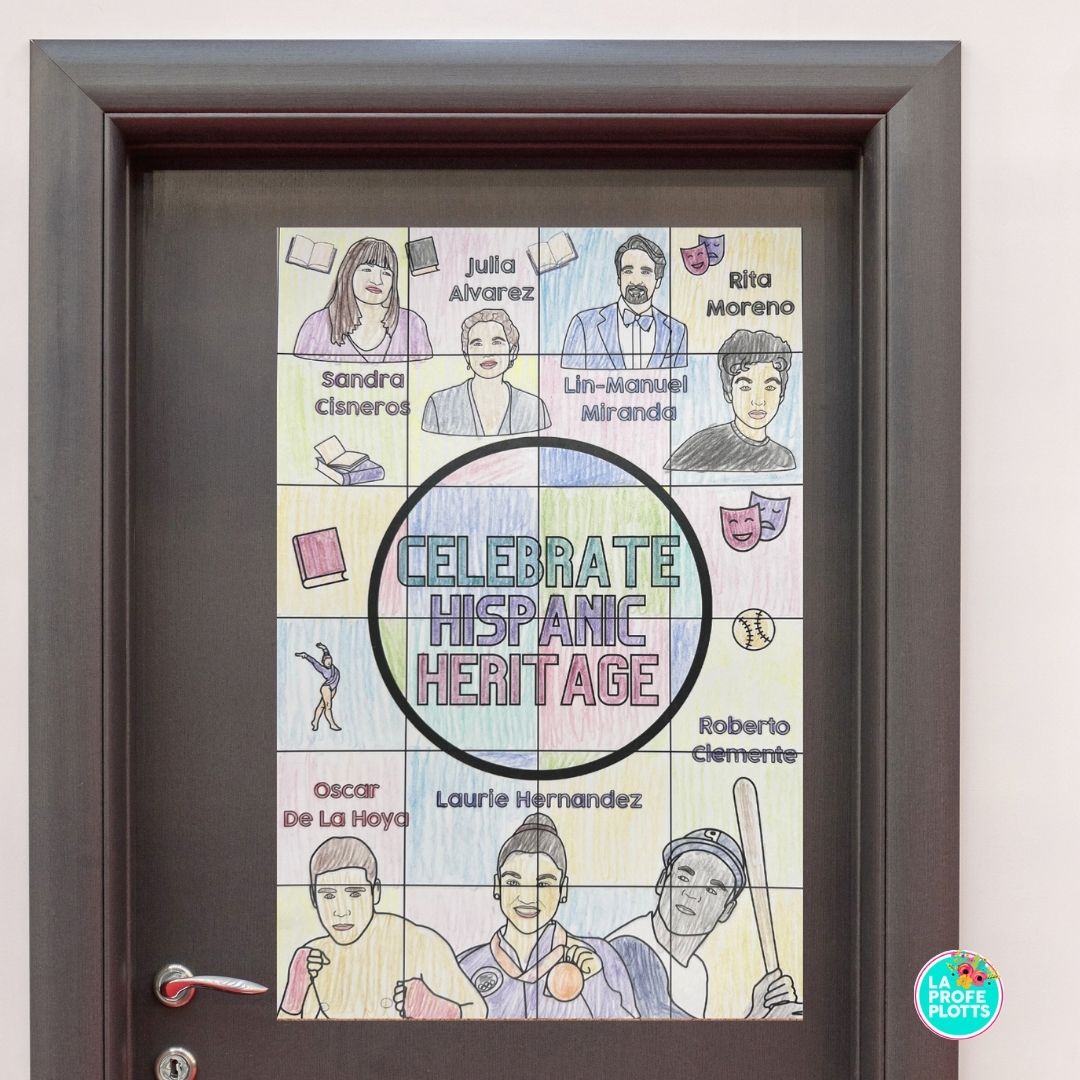 Ideas for Hispanic Heritage Month Door Decorating - Srta Spanish