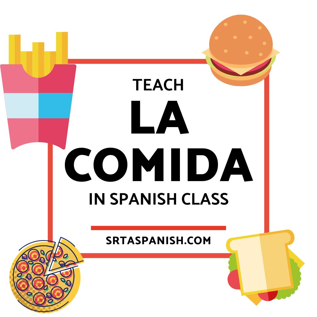 Fun Spanish Food Vocabulary Activities for La Comida Unit - Srta Spanish