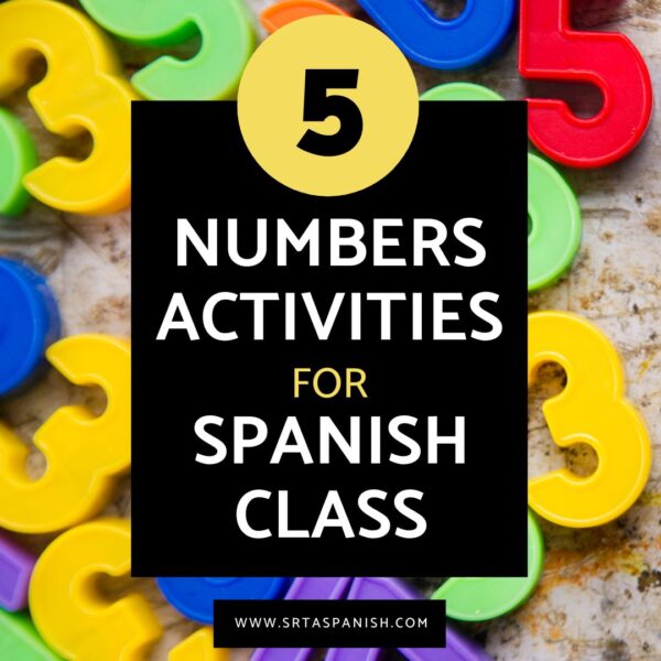Spanish Color by Number Worksheets & Printables - Srta Spanish