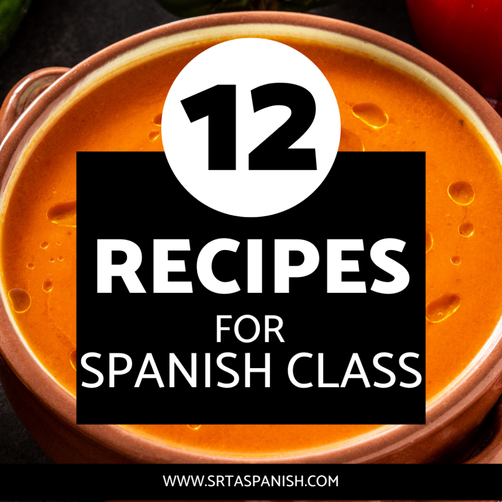 Fun Spanish Food Vocabulary Activities for La Comida Unit - Srta Spanish