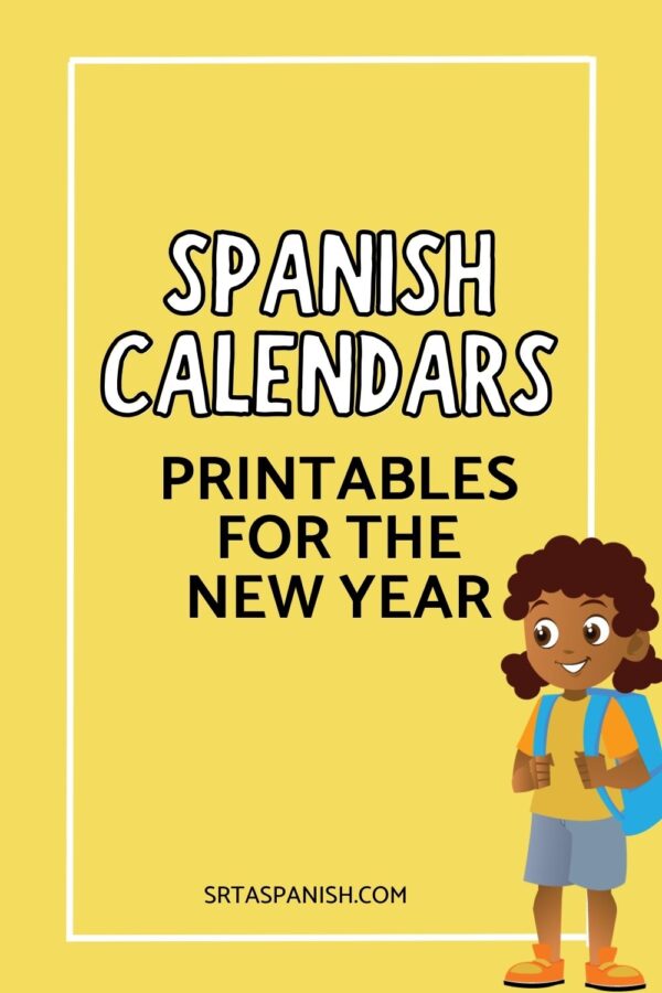 Printable Spanish Calendars en Español for School - Srta Spanish