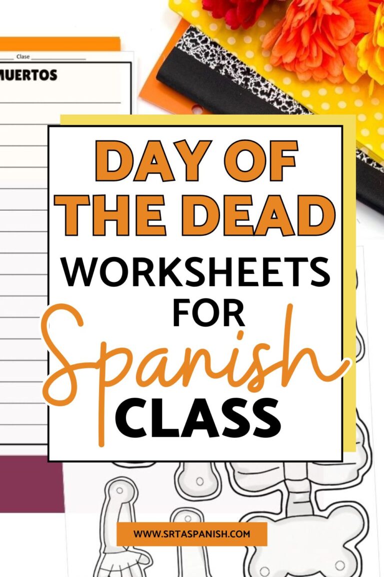 Day of the Dead Worksheets & Reading Activities - Srta Spanish