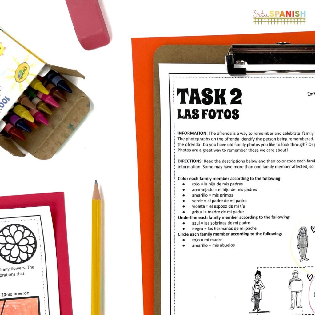 Day of the Dead Worksheets & Reading Activities - Srta Spanish