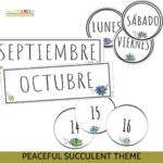 Printable Spanish Calendars en Español for School - Srta Spanish