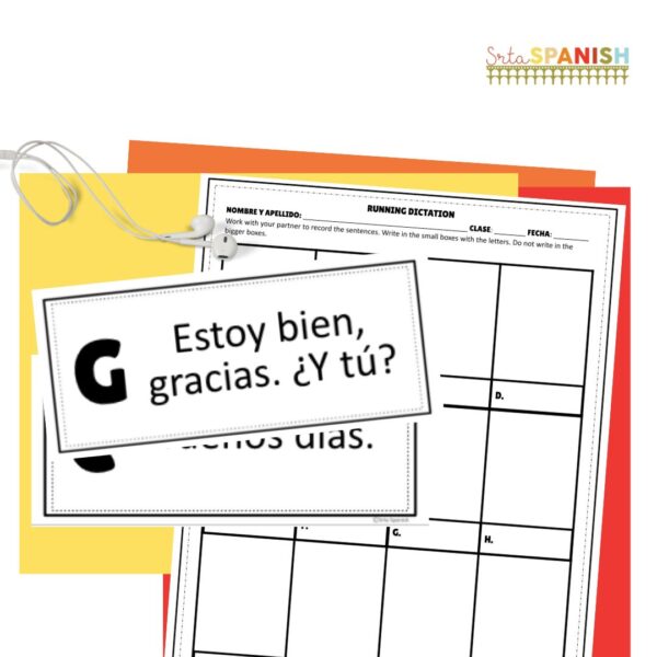 Spanish Introductions: Greetings & Farewells Worksheets - Srta Spanish