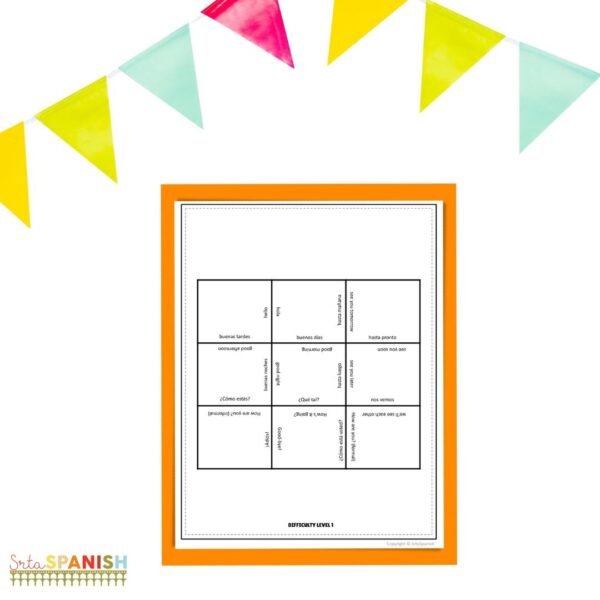 Spanish Introductions: Greetings & Farewells Worksheets - Srta Spanish