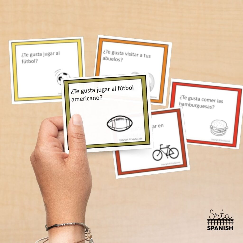 Verb Gustar Practice Worksheets for Spanish Class - Srta Spanish